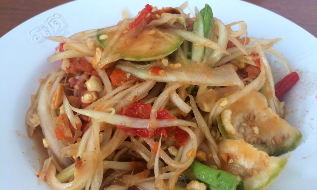 Where to get real som tam near Bangkok's Khao San Road